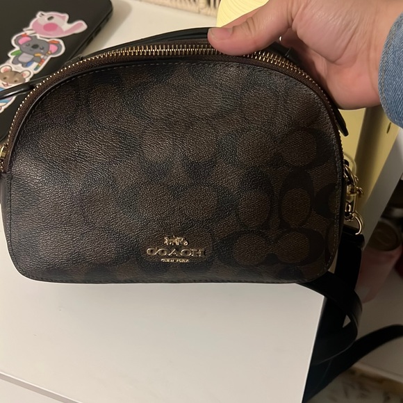 Coach | Bags | Coach Small Crossbody Bag Coach Signature Print | Poshmark